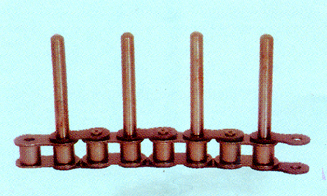 Block Chain, Rubber Moulded Attachment Chain, Silent Chain, Single ...