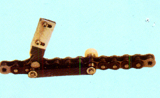 Block Chain, Rubber Moulded Attachment Chain, Silent Chain, Single ...